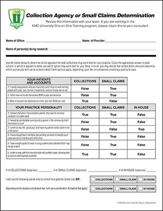 Support Tools for Collections - KMC University
