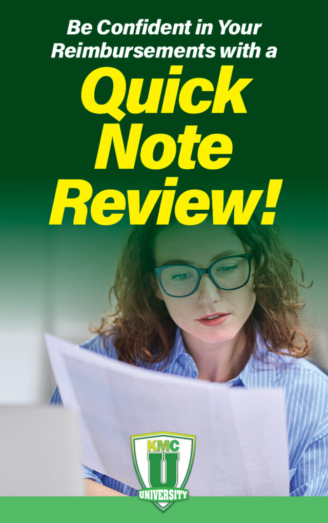 Quick Note Review - KMC University