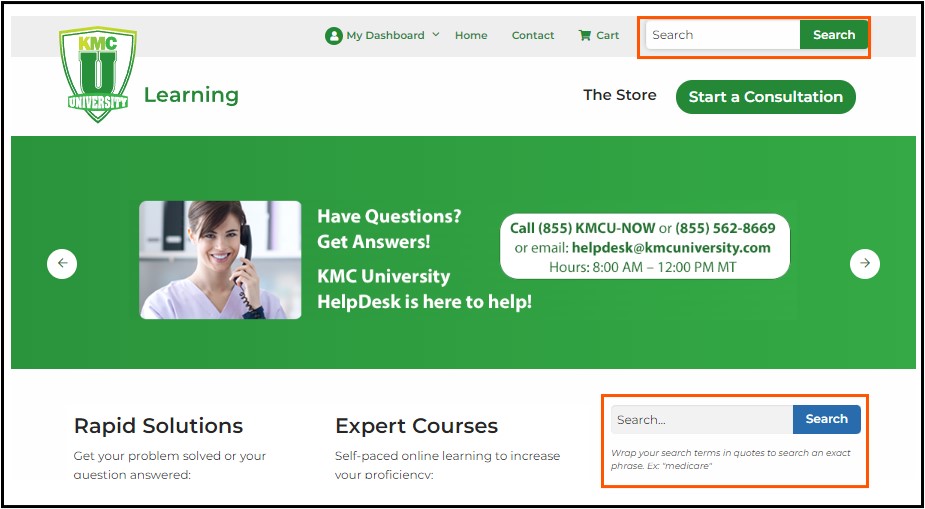 Getting Started! - KMC University